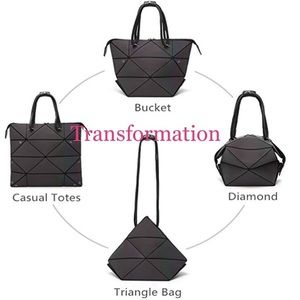 Bags | 4 In 1 Geometric Bag Changeable Shape Luminous | Poshmark
